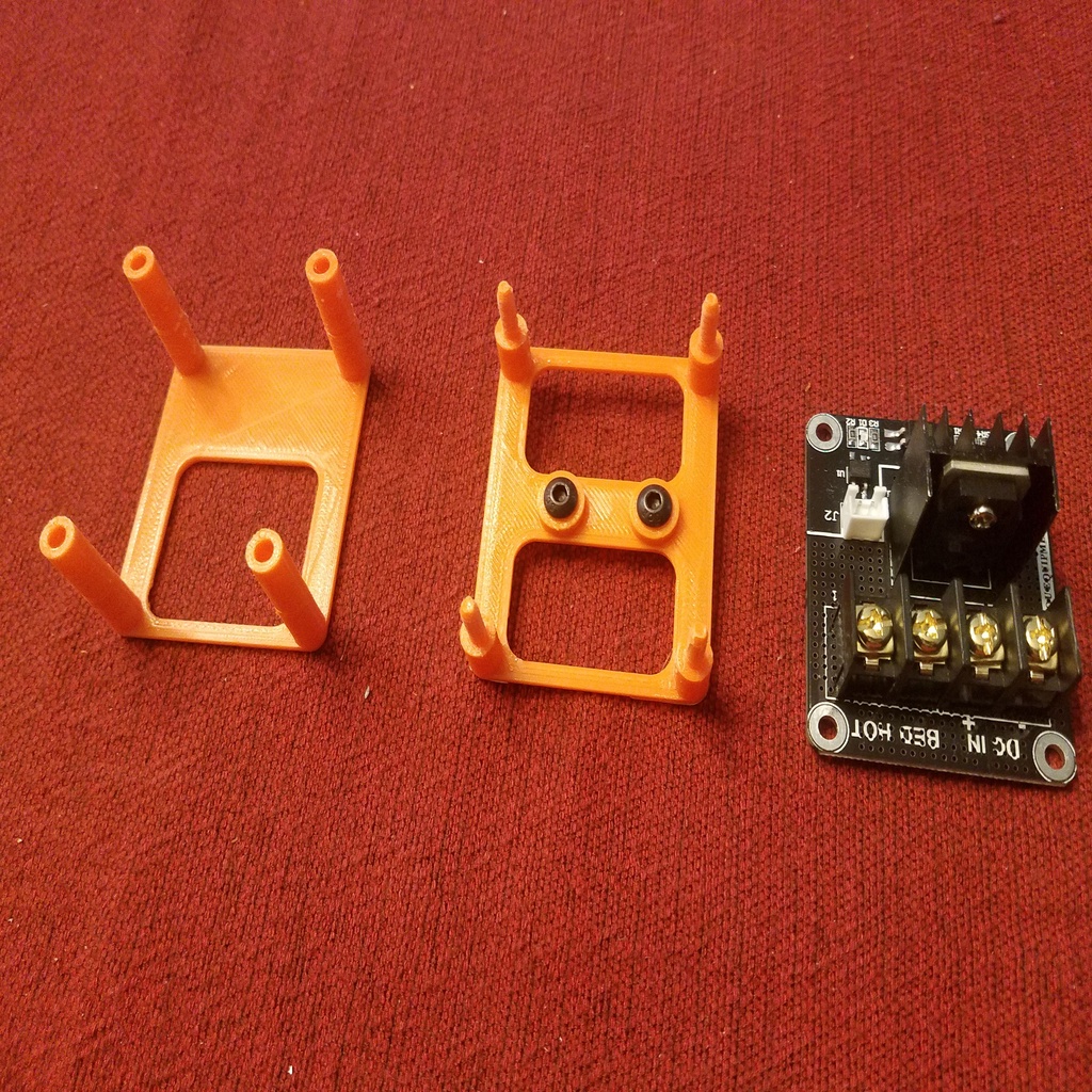 Mosfet Mount (2020 and 2040 extrusion) by Layer By Layer | Download ...