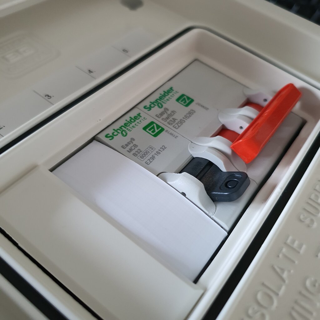 Consumer Unit Blanking Plate by David Pooley | Download free STL model ...