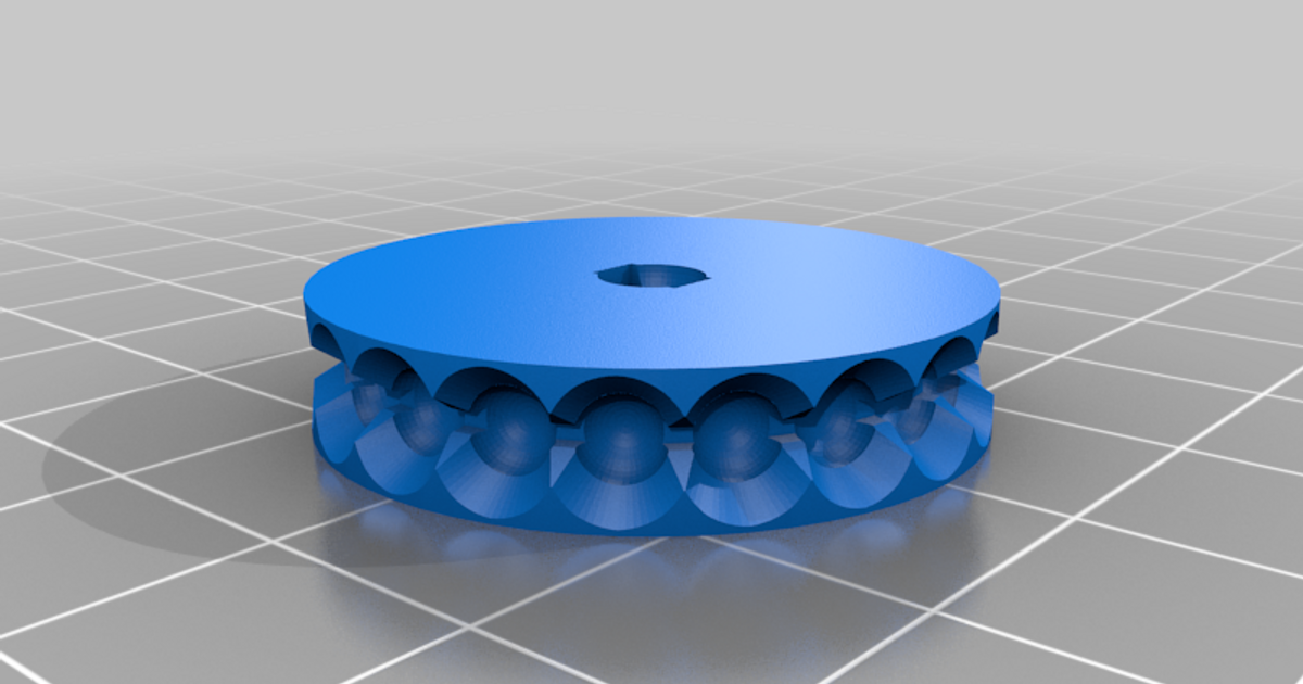 Customisable Pulley by David Pooley | Download free STL model ...