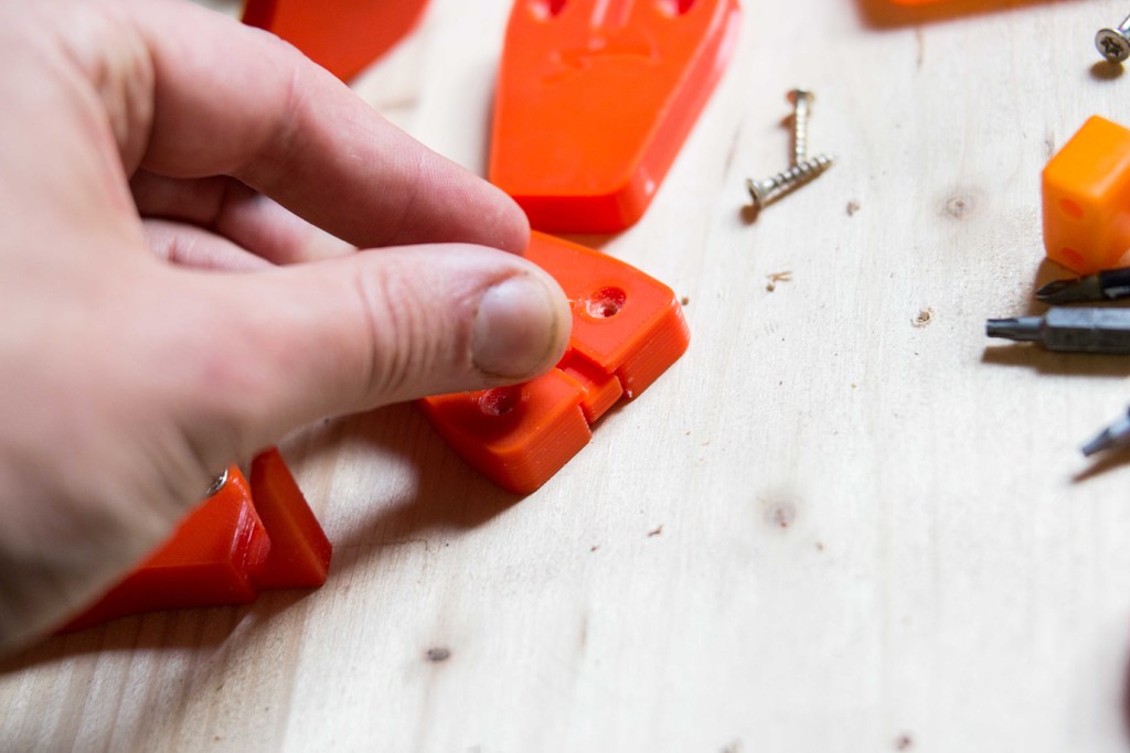 Spring latch sliding door bolt lock: rubber band, metal spring, 3D ...