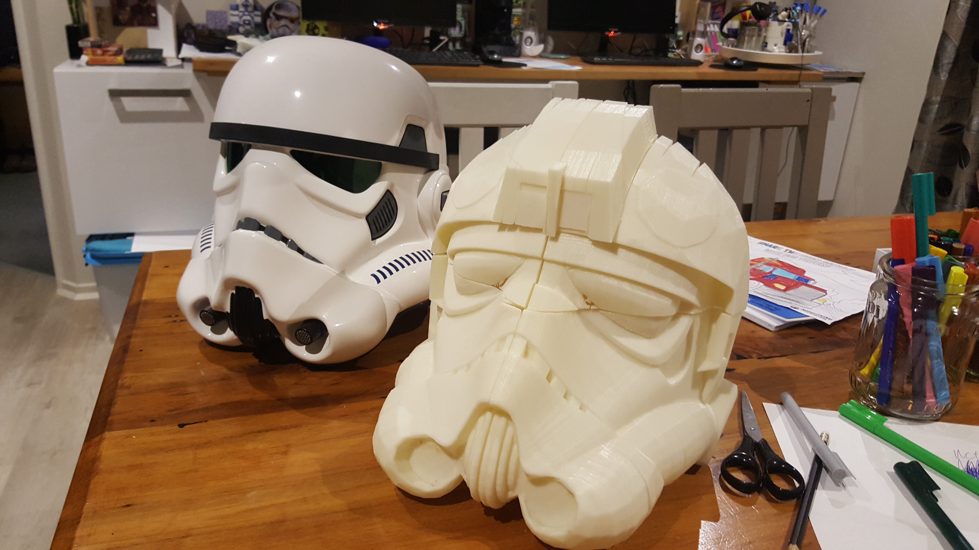 Tie Fighter Helmet Full Size por Jace1969 | Descargar modelo STL ...
