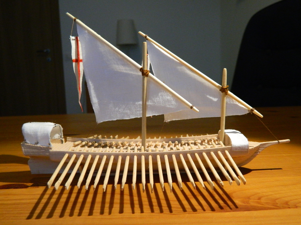 Genoese Galley (XVI sec.) by Stefano Toso | Download free STL model ...
