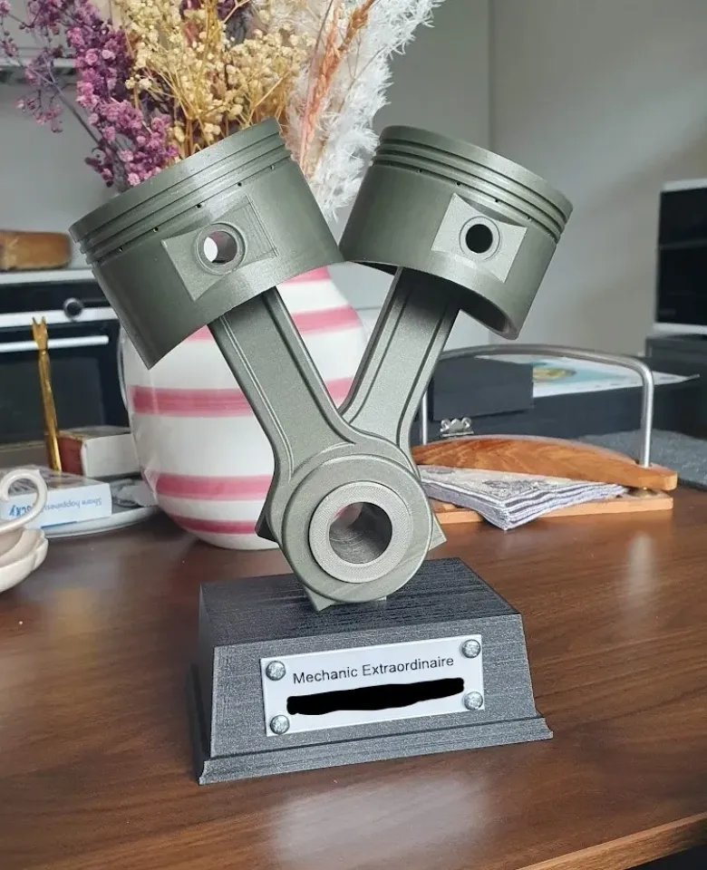 Engine Piston Trophy by Tommy544 | Download free STL model | Printables.com