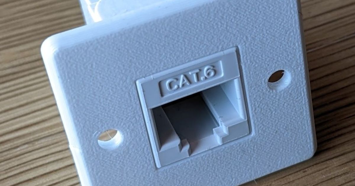 Keystone Panel Mount by M | Download free STL model | Printables.com