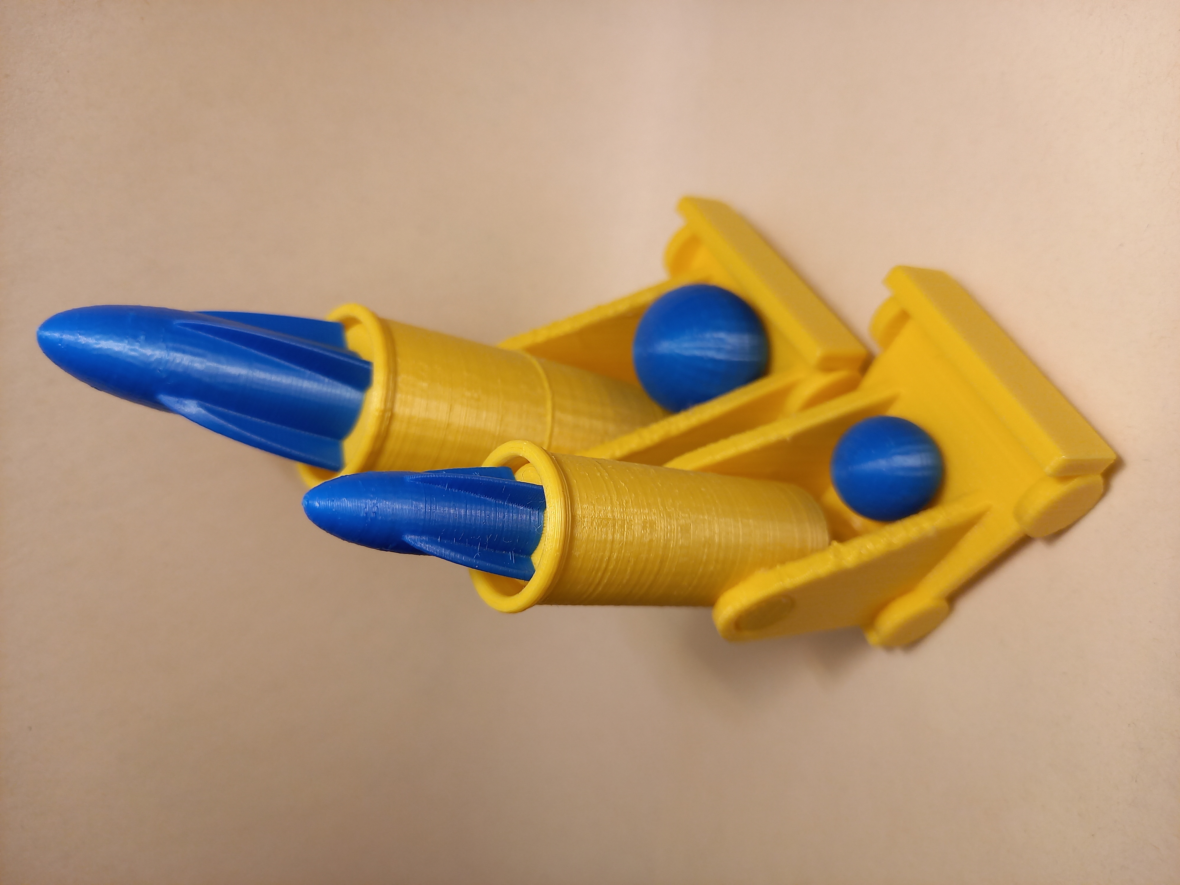 Rocket projectile for Print-In-Place Working Cannon by Repoholy ...