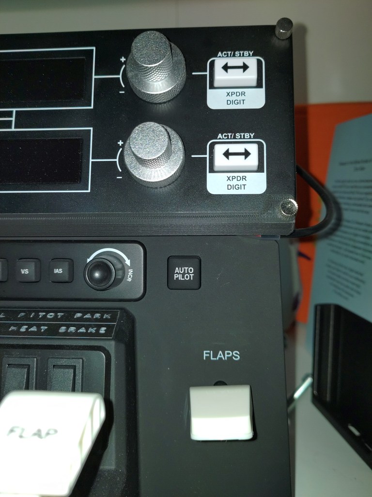 Logitech/Saitek Panel LED Glare Shield by bbrks | Download free STL ...