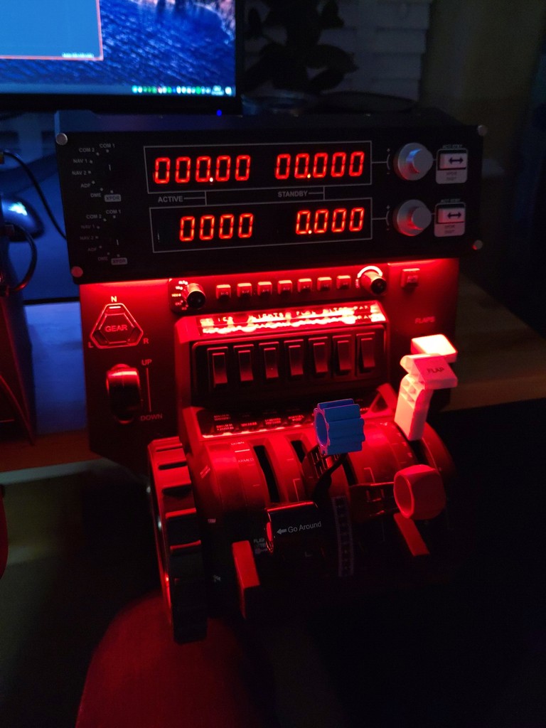 Logitech/Saitek Panel LED Glare Shield by bbrks | Download free STL ...