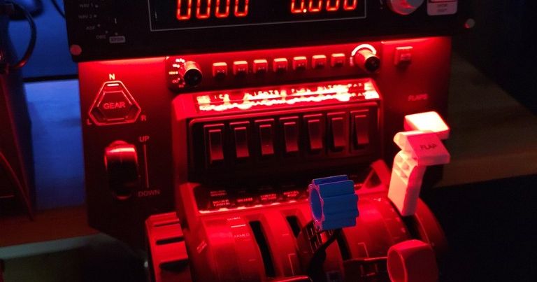 Logitech/Saitek Panel LED Glare Shield par bbrks | Téléchargez ...