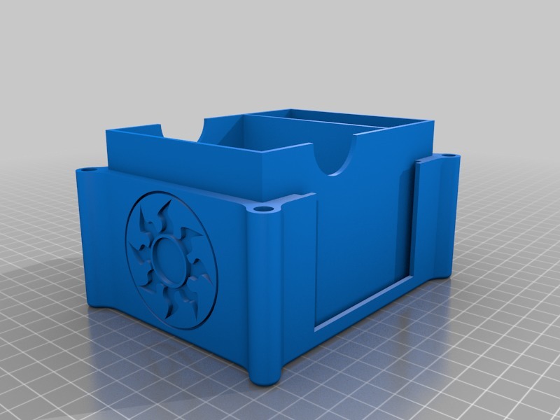 Magic: The Gathering - Commander Deck Box with Mana Symbols by ...