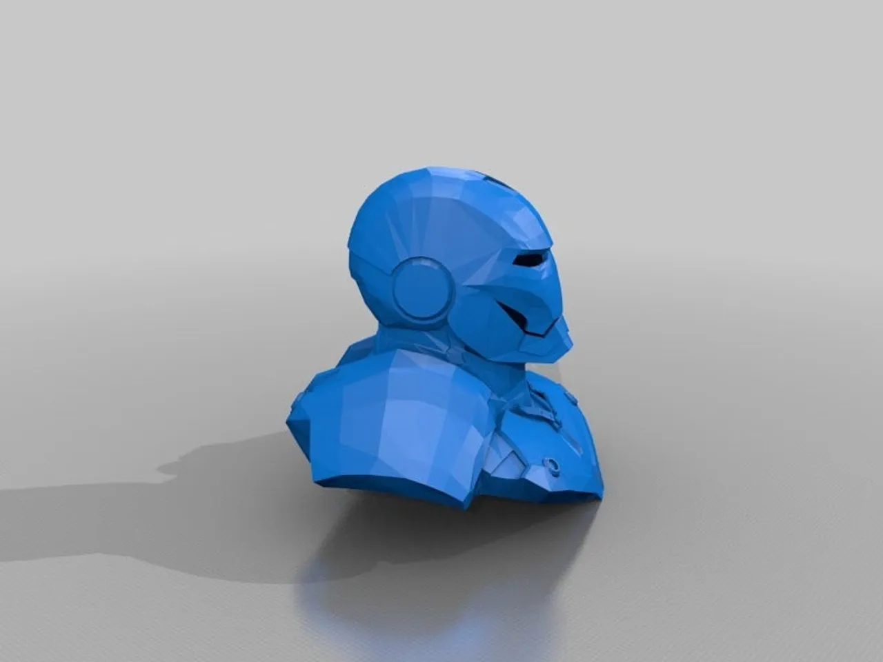 Iron Man Bust by Jace1969 | Download free STL model | Printables.com