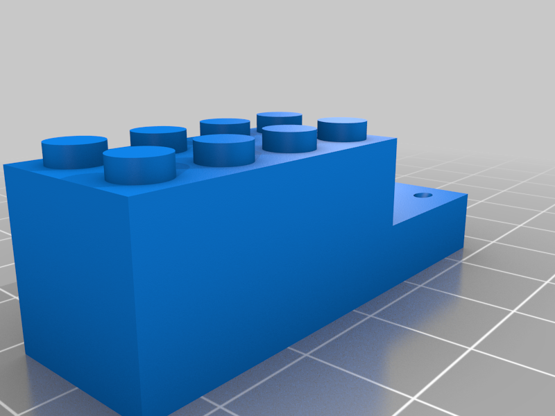 lego wall mount brackets and hooks von jubs | Kostenloses STL-Modell ...