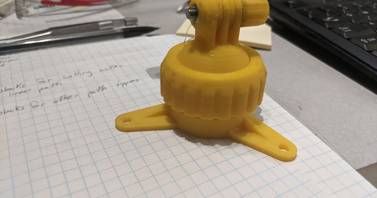 Ball&Socket for Modular Mounting System by jubs | Download free STL ...