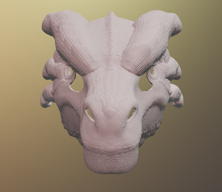 King Ghidorah mask by DragonArtist15 | Download free STL model ...