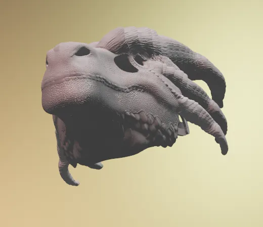 King Ghidorah mask by DragonArtist15 | Download free STL model ...