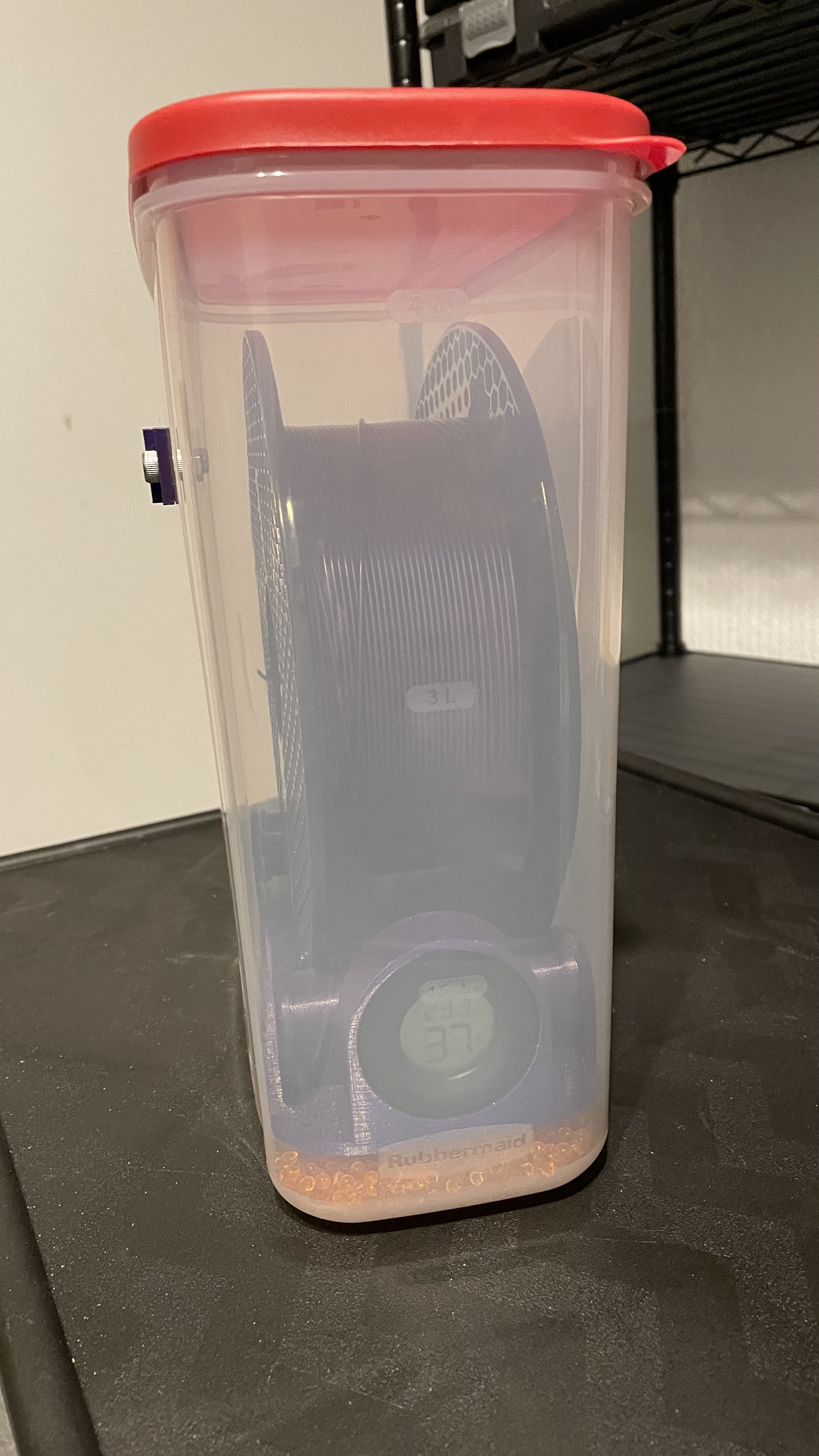 21 cup passive filament dry box von Jason | Kostenloses STL-Modell ...