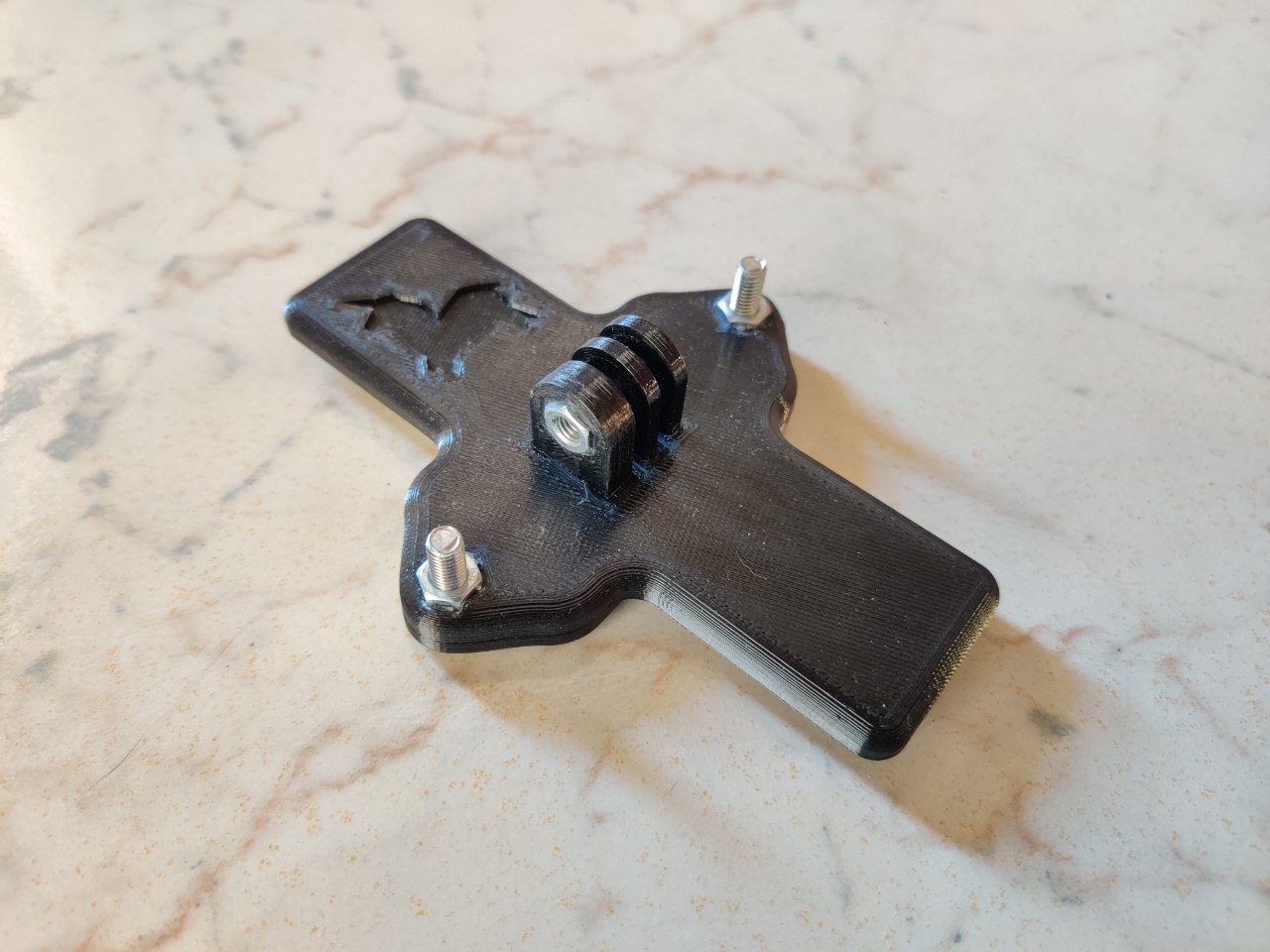 indestructible gopro backpack mount by ddl.vnt | Download free STL ...