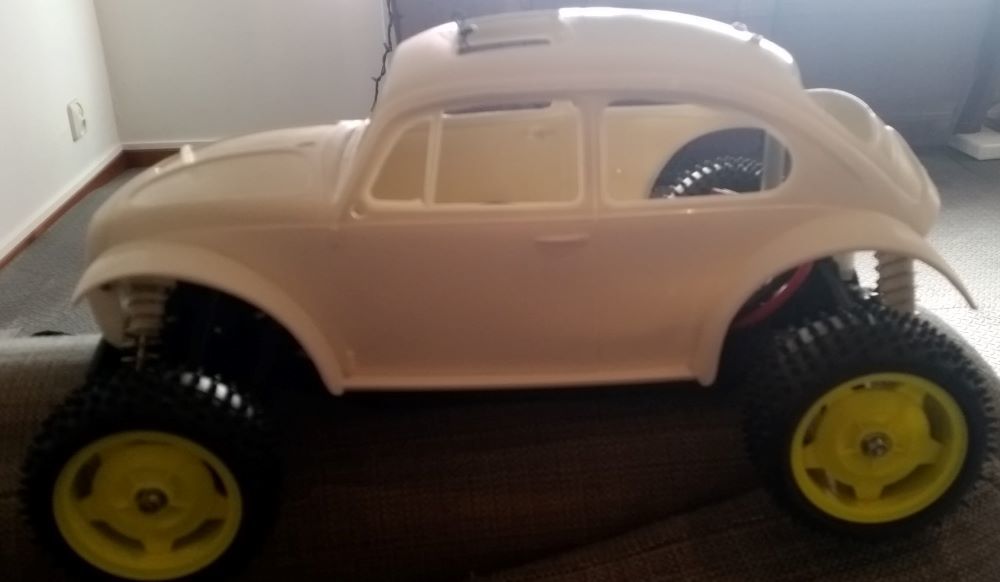 TT02B extra ride height+Sand Scorcher shell adapter+cosmetic engine by ...