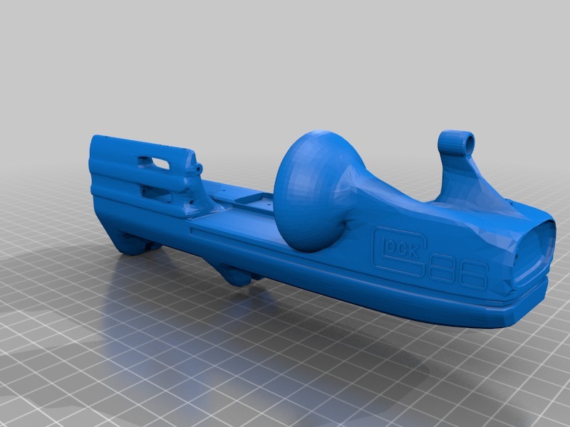 Fallout Glock 86 Plasma Pistol by 3nikhey made printable by ziddan ...