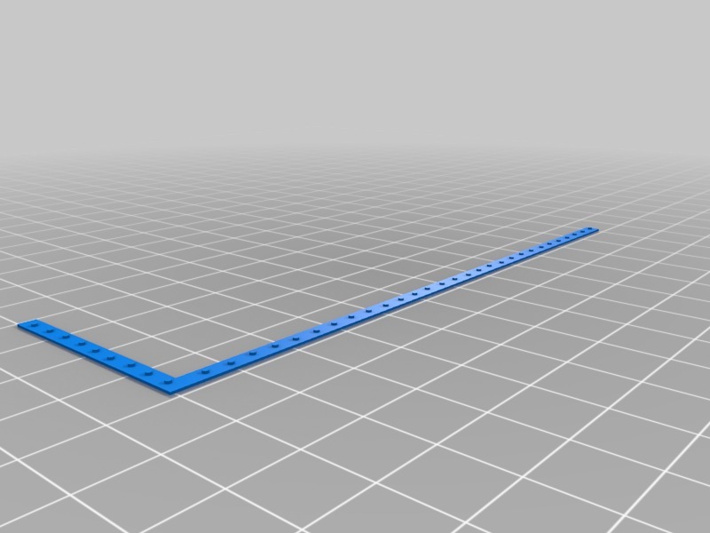 Rivet strip for detailing by ziddan | Download free STL model ...