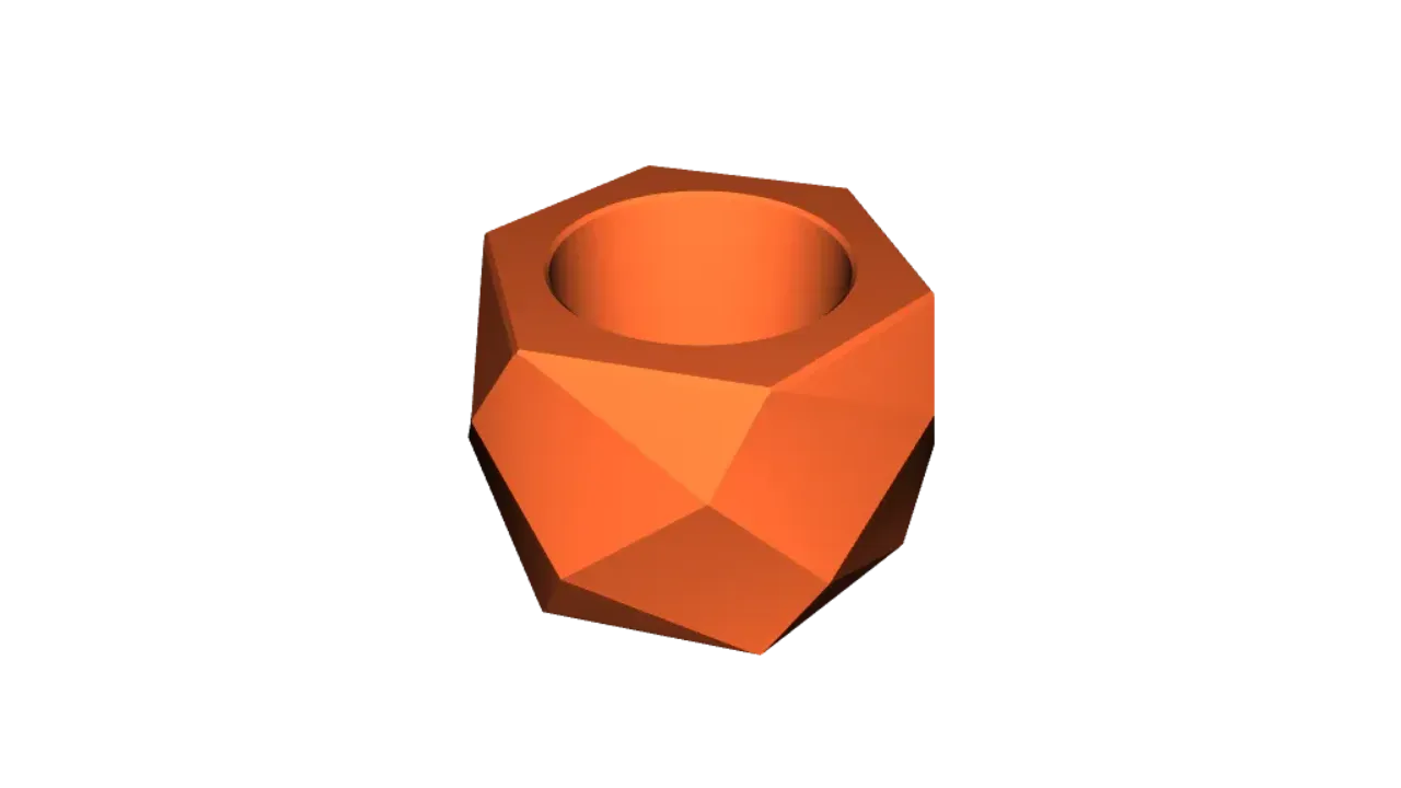Blocky Planter #2 Flower Pot Collection by Extrutim | Download free STL ...