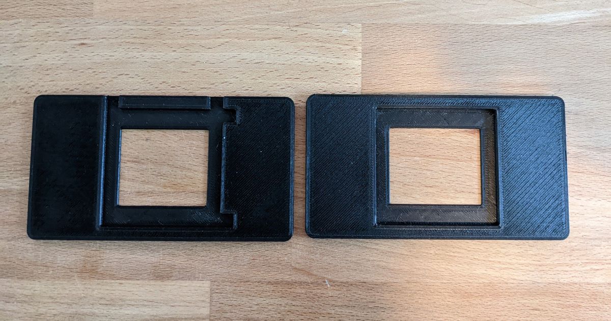 Photo Slide Jig for Kodak SCANZA by cannonical | Download free STL ...