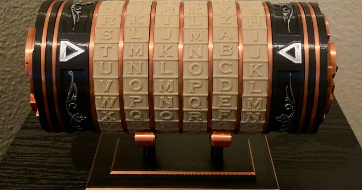 Cryptex Display Stand by Miir | Download free STL model | Printables.com