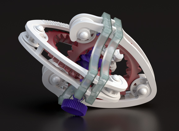 Geared Widget by SirPrintsALot | Download free STL model | Printables.com
