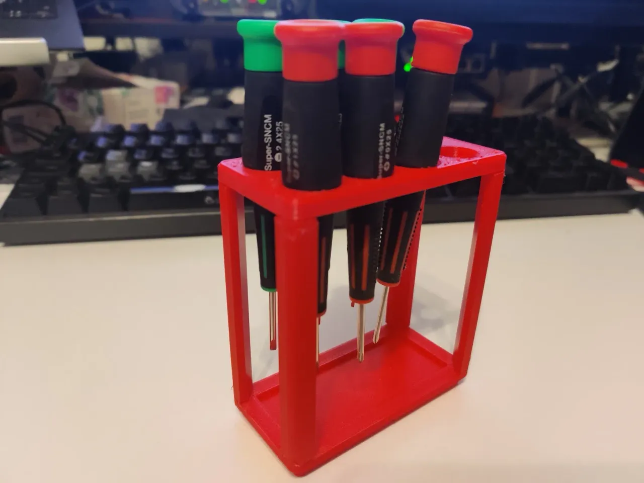 Gridfinity screwdriver rack by desaster | Download free STL model ...