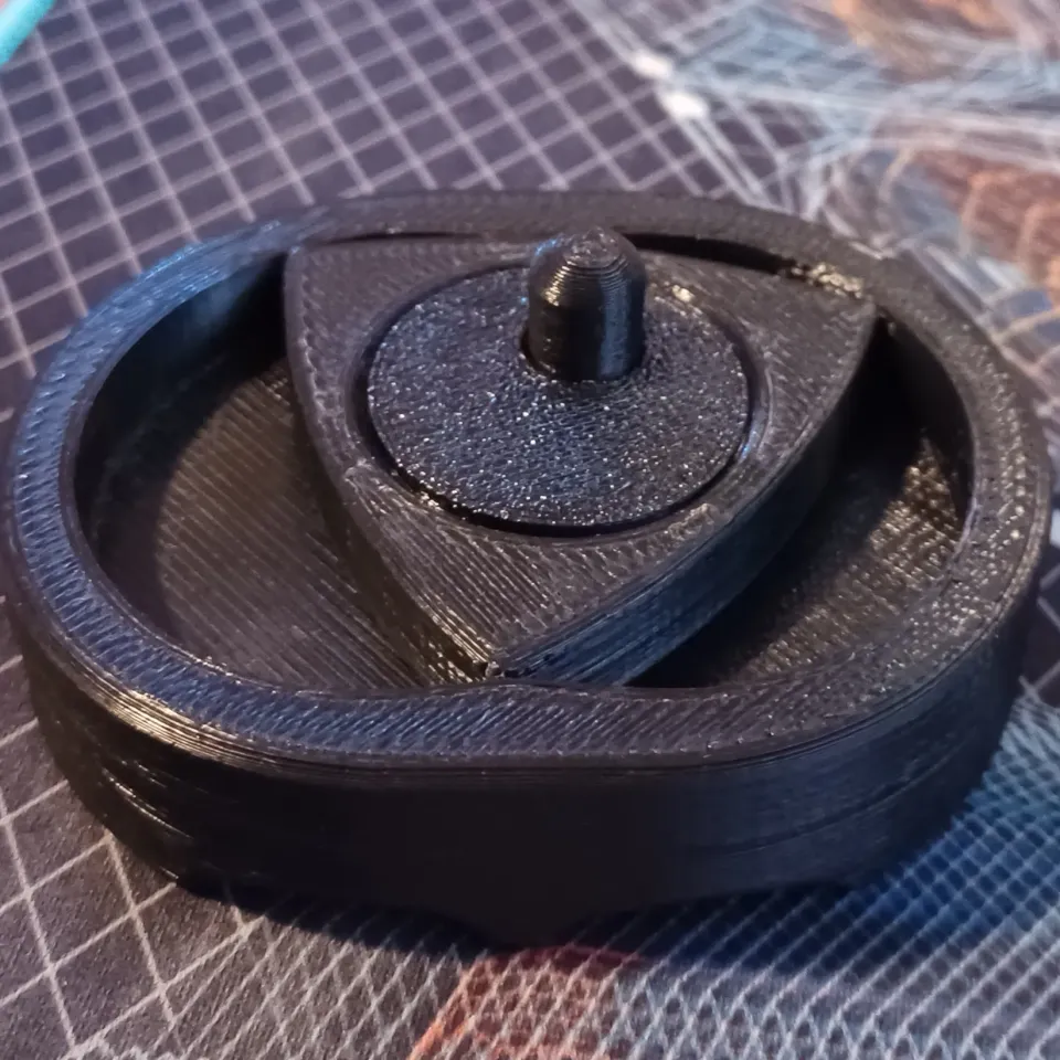 Outward Knob for Wankel Rotary Widget by Crypt | Download free STL ...