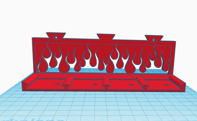 Cali-Dragon display w/color swatch by mszoomy | Download free STL model ...