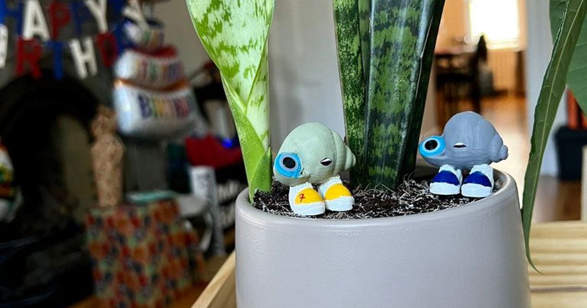 Marcel The Shell with Shoes On, improved printing by WhiteRice ...