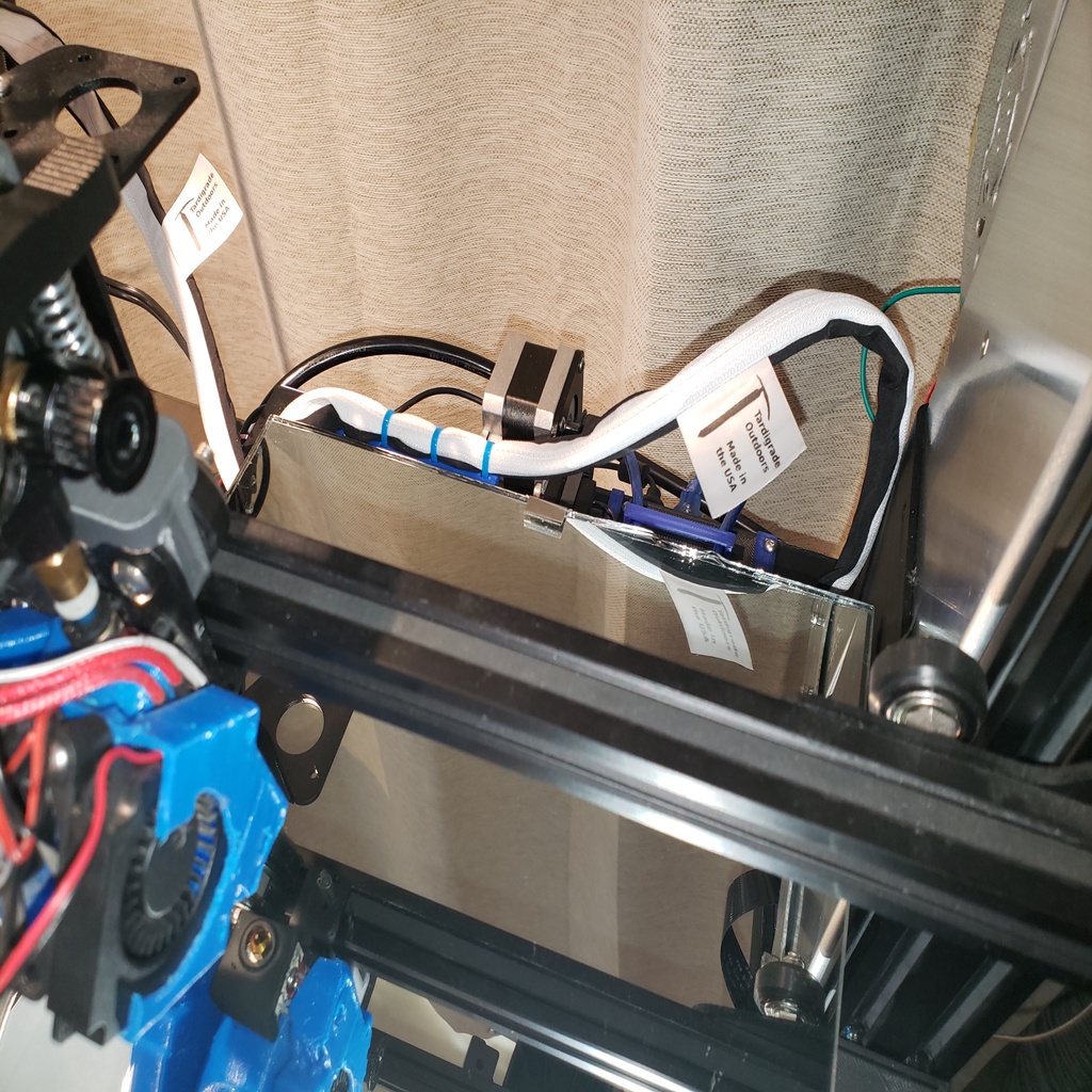 Zippered Fabric Cable Sleeves for 3D Printer Cable Looms by ...
