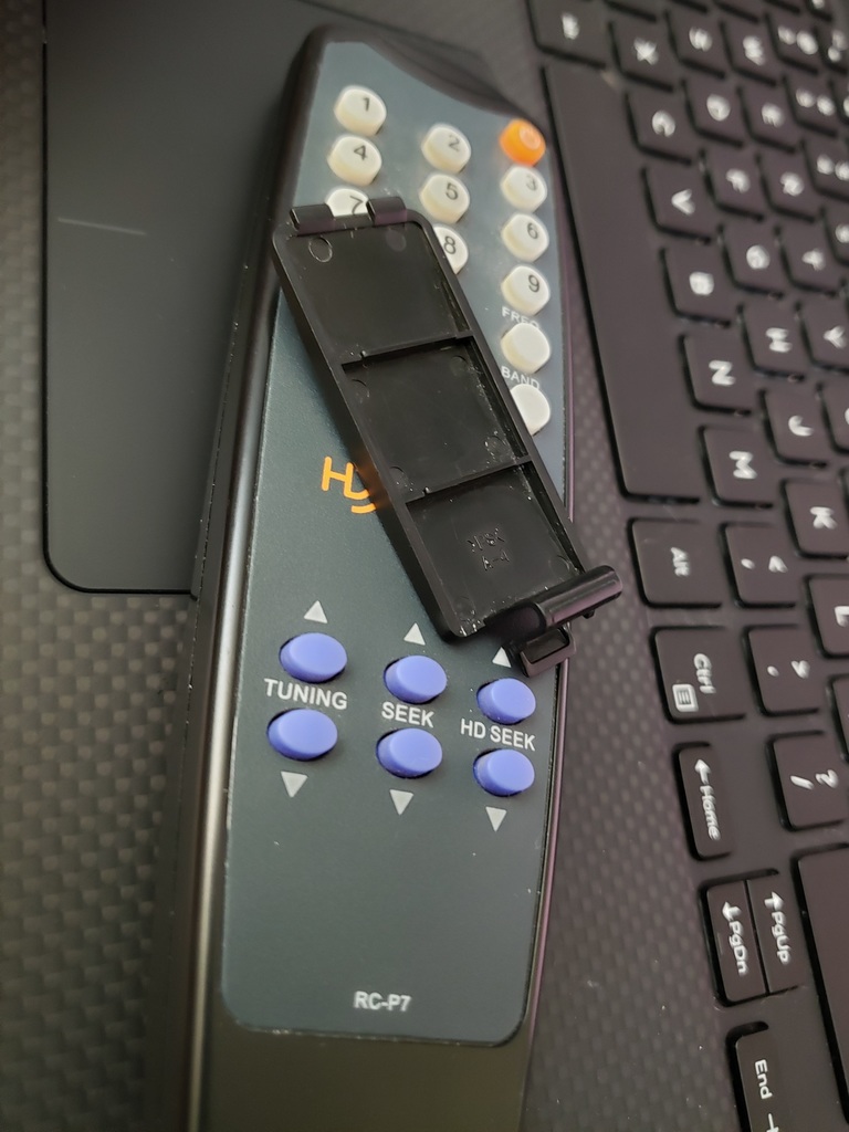 HD Radio RCP7 Remote Control Battery Cover by Makoto | Download free ...