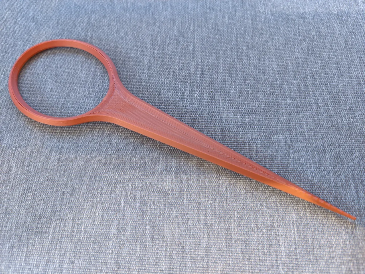 Hair Loop Styling Tool by Xerionius | Download free STL model ...