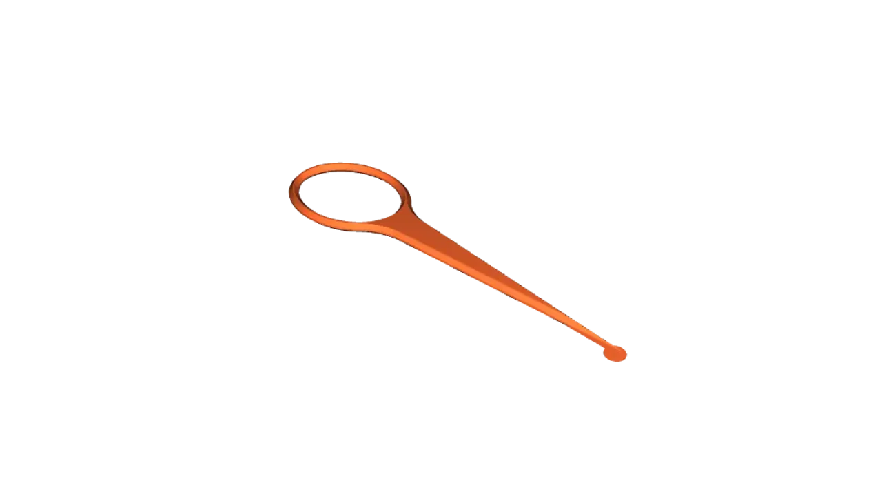 Hair Loop Styling Tool by Xerionius | Download free STL model ...