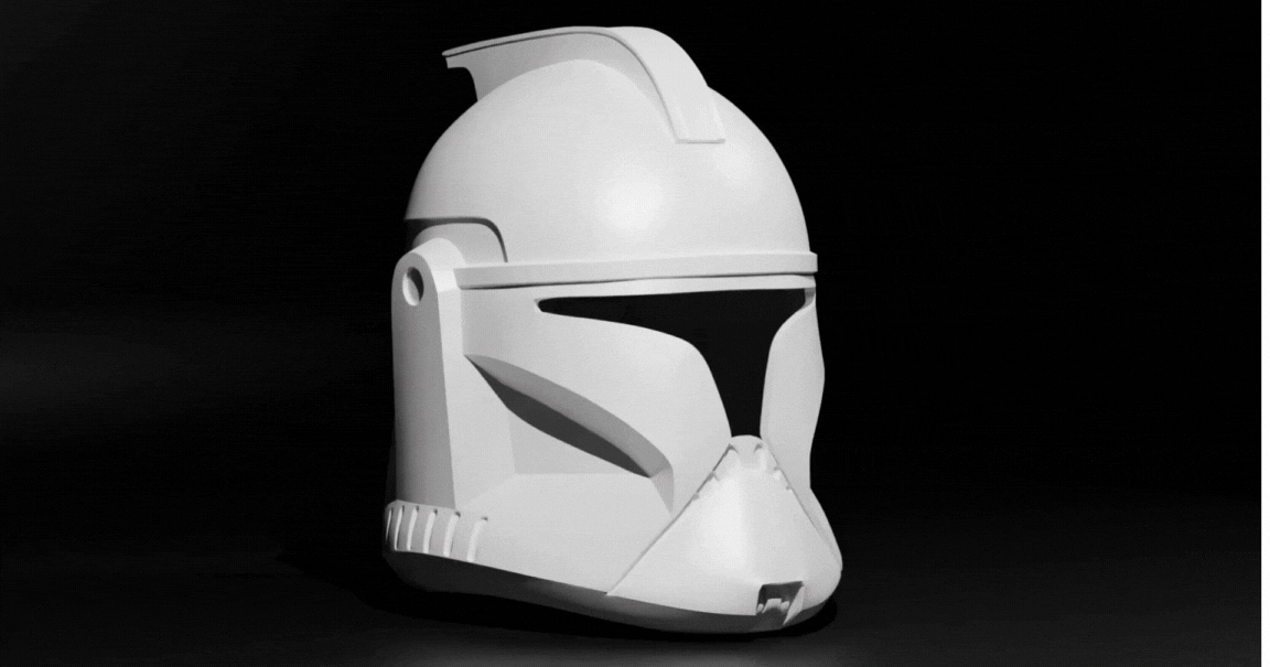 Phase 1 Clone trooper Helmet (Wearable version) by Christian | Download ...