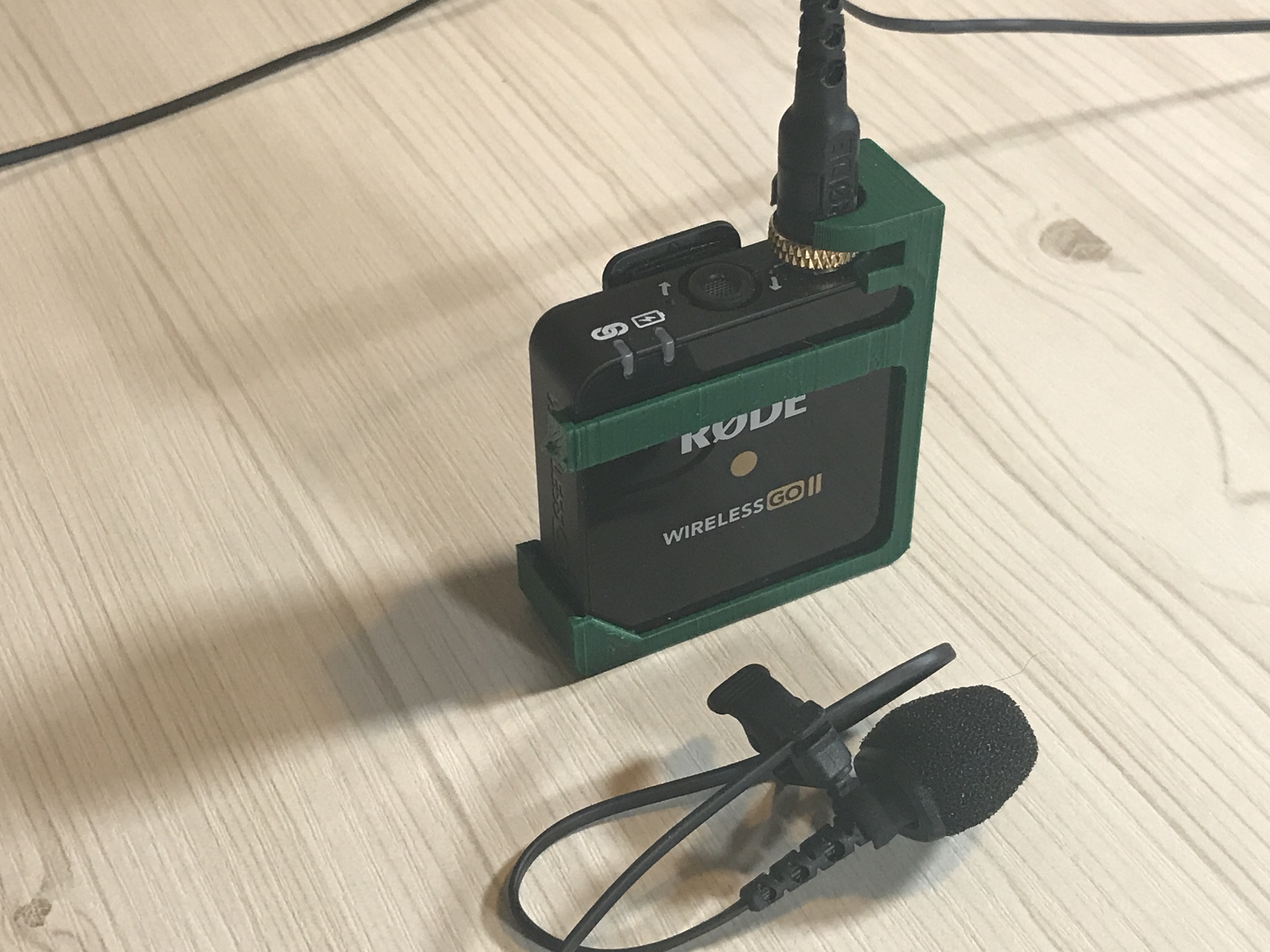 Rode Wireless Go Lavalier II Secure Clip by 365Prints | Download free ...