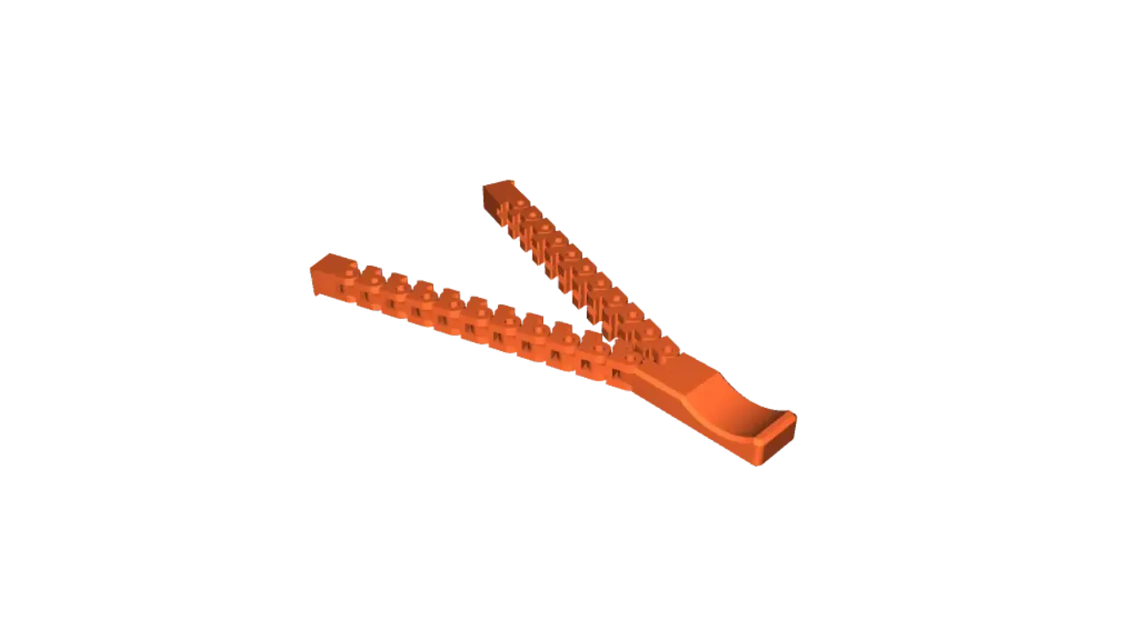 Zipper Fidget by LoboCNC | Download free STL model | Printables.com