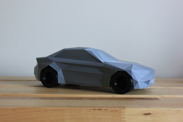 Low Poly BMW M2 by Turtleman | Download free STL model | Printables.com