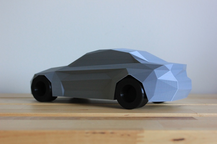 Low Poly BMW M2 by Turtleman | Download free STL model | Printables.com