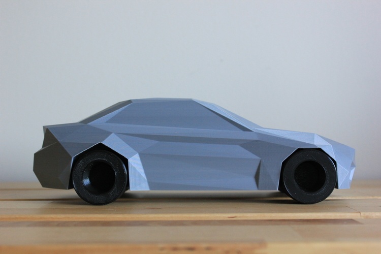 Low Poly BMW M2 by Turtleman | Download free STL model | Printables.com