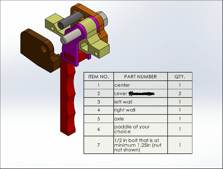 Trigger actuation Device by purple pascal | Download free STL model ...