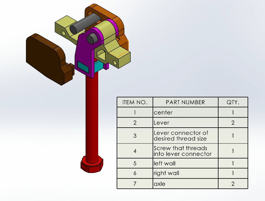 Trigger actuation Device by purple pascal | Download free STL model ...