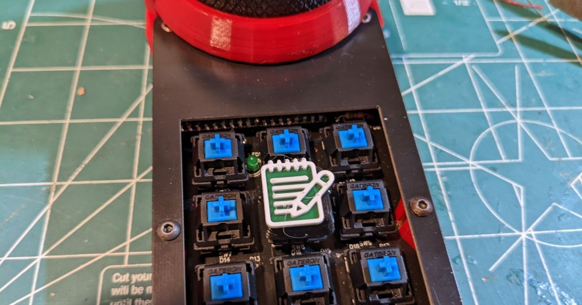 Keycap - Notebook by chking | Download free STL model | Printables.com