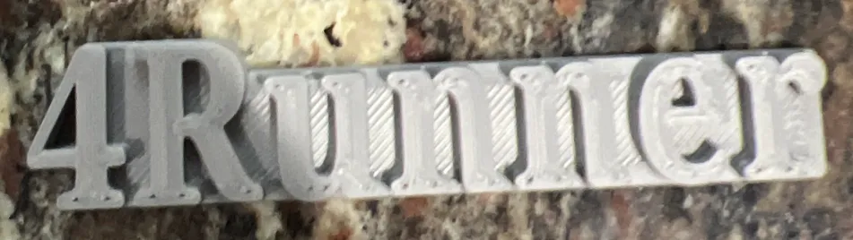 4Runner Keychain by Derik | Download free STL model | Printables.com