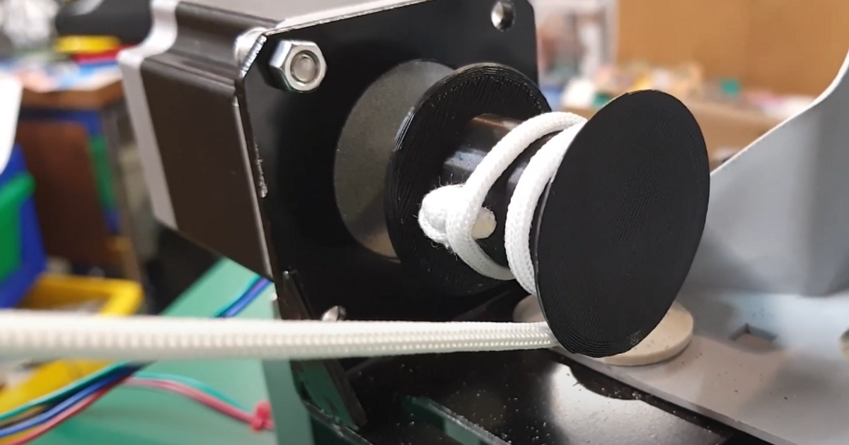 NEMA 23 Stepper Motor Spool por Themightygrunt | Descargar modelo STL ...