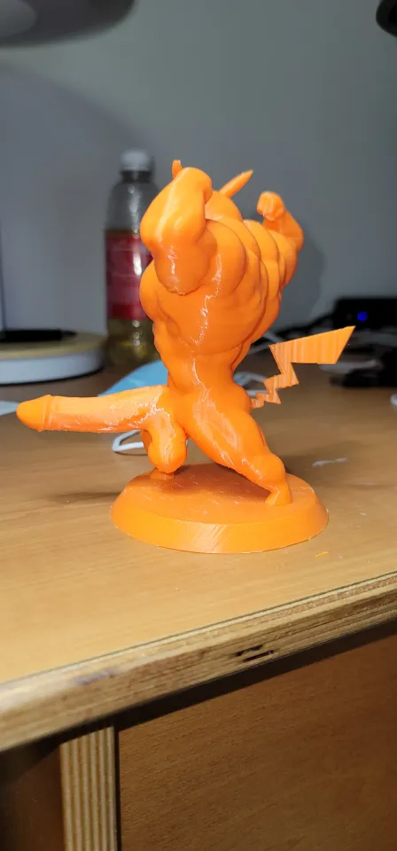 Swole Pikachu With Massive Cock by Rudeus | Download free STL model ...