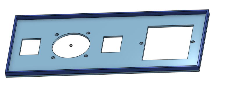 Power take off socket panel by V8rick | Download free STL model ...