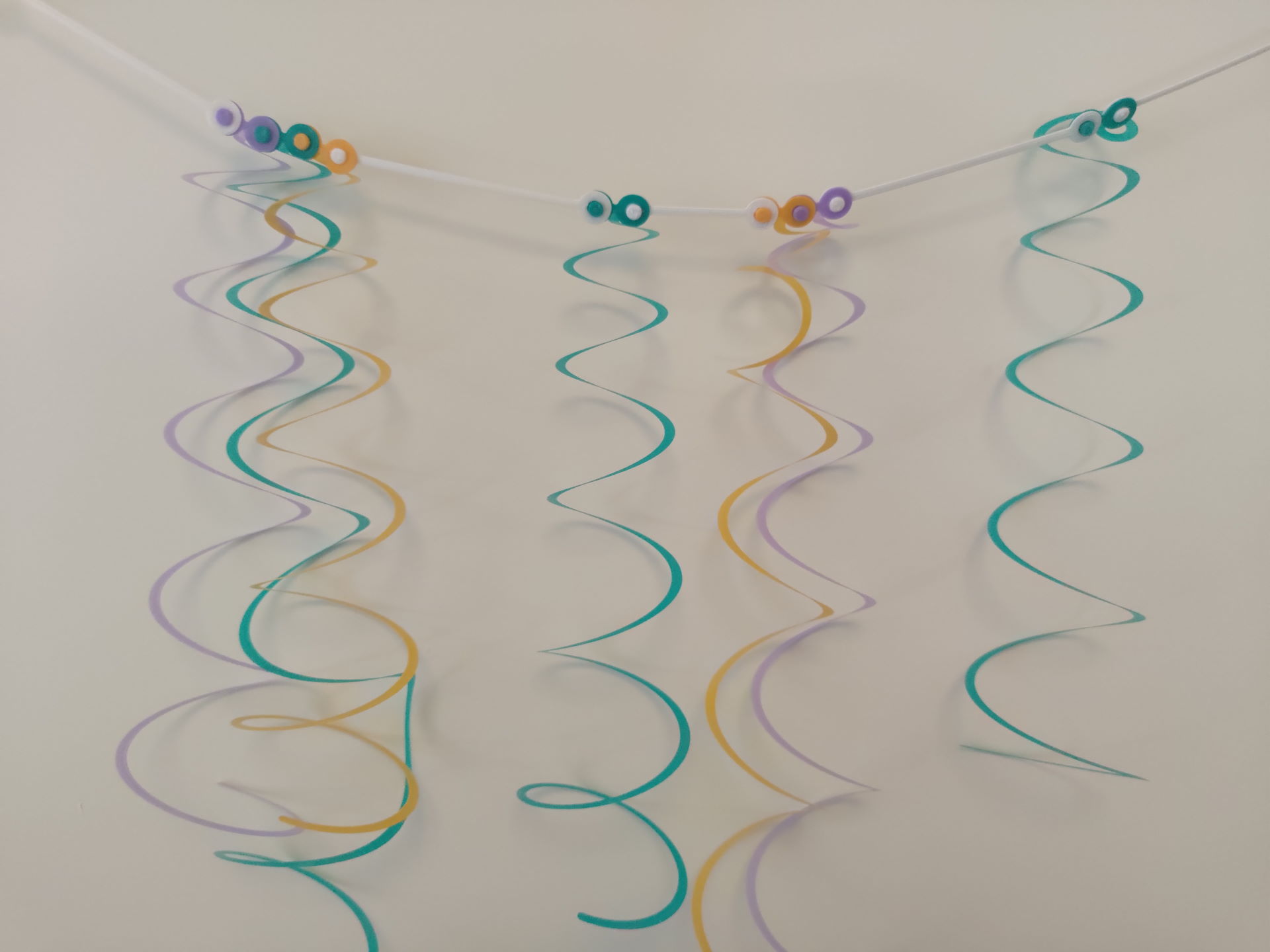 Party Flags - Streamers by Quin | Download free STL model | Printables.com