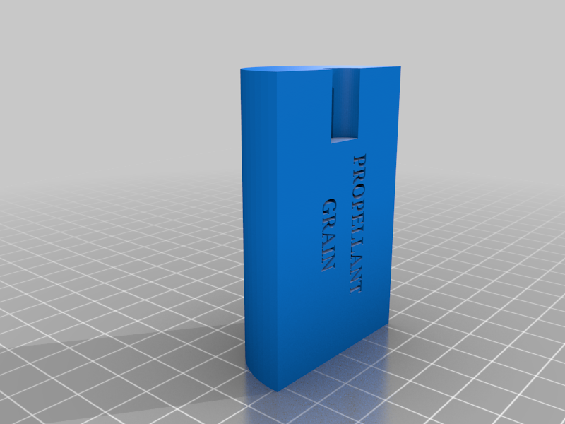 Cut Away Rocket Motor by cwbullet | Download free STL model ...
